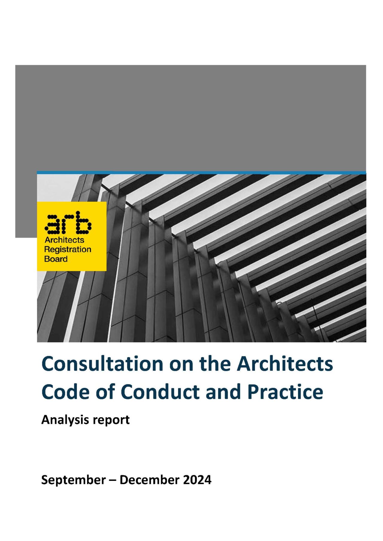 Code consultation results and next steps - Architects Registration Board